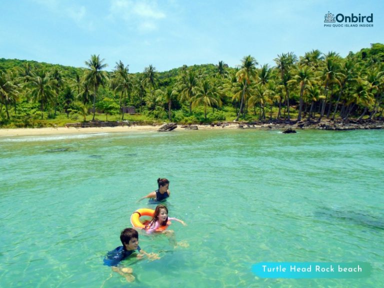 PHU QUOC TURTLEHEAD ROCK BEACH - A PLACE TO CHILL ON YOUR SNORKELING ...