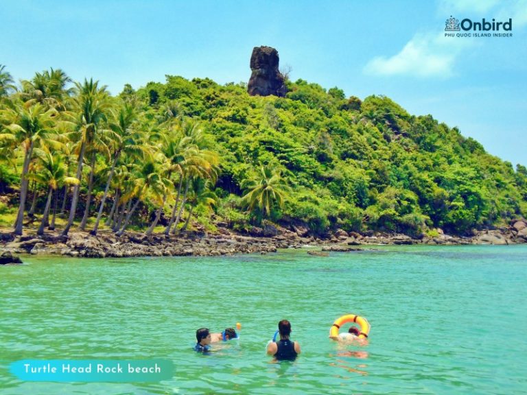 PHU QUOC TURTLEHEAD ROCK BEACH - A PLACE TO CHILL ON YOUR SNORKELING ...